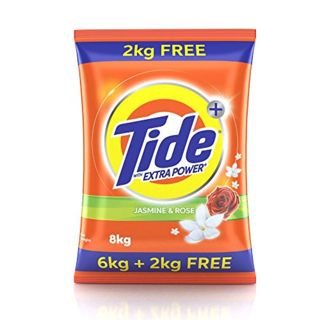 Tide Plus Extra Power Detergent Washing Powder - 6 kg (Jasmine and Rose ...